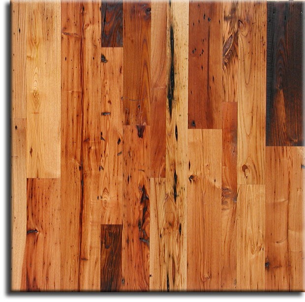 Cabin Grade Reclaimed Chestnut Flooring - Appalachian Woods, LLC