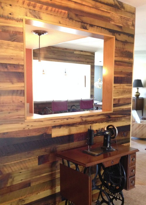 Reclaimed Poplar Wall Paneling - Appalachian Woods, LLC